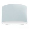 Baby Blue Cotton Drum Lampshade | Dorval Lighting